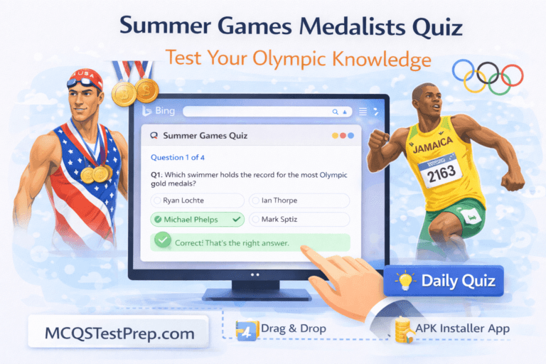 Summer Games Medalists Quiz – Test Your Olympic Knowledge