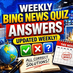 Ultimate Guide to Bing Quizzes for Points (January 25, 2026)